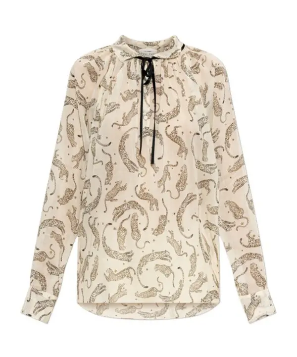FORTE_FORTE Long-sleeved Shirt - Beige