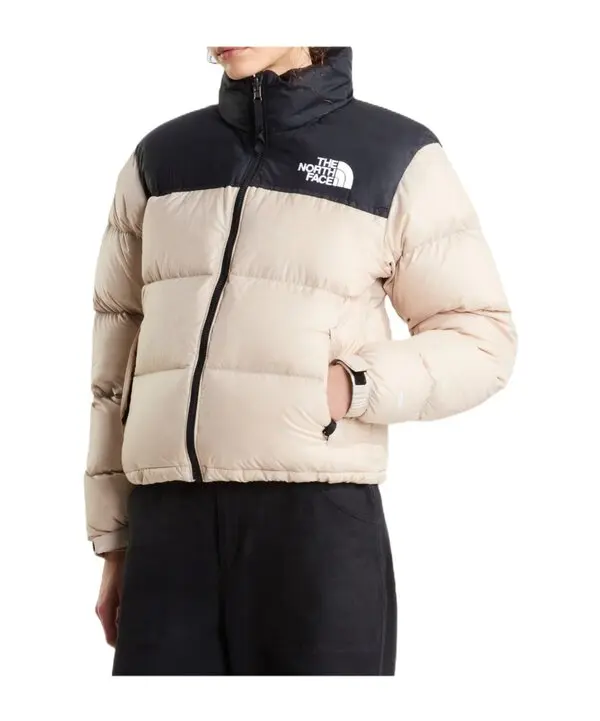 The North Face Water Resistant Goose Down Short Puffer Jacket