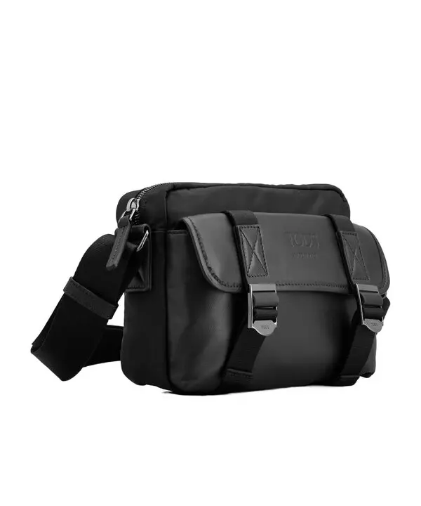 TOD'S Logo Embossed Mini Messenger Bag
