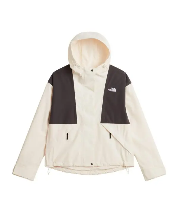 The North Face Lux Mountain Waterproof Long Sleeve Softshell Jacket - White