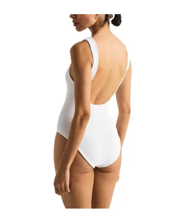 Burberry Solid Color Swimsuit