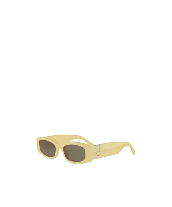 Fendi Geometric Rectangle Sunglasses