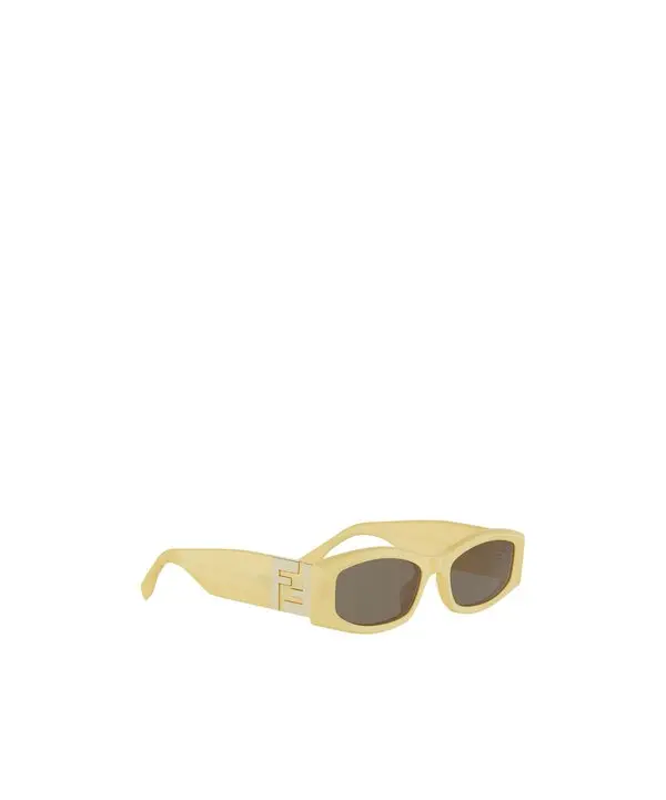 Fendi Geometric Rectangle Sunglasses