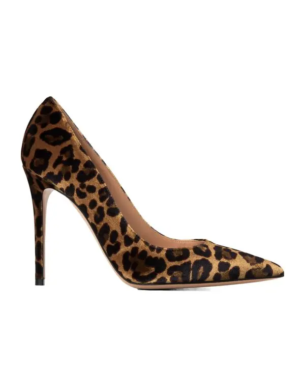 GIANVITO ROSSI Pointedtoe Stiletto Pump - Brown
