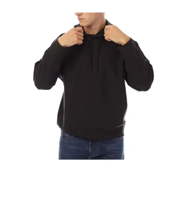 Emporio Armani Longsleeve Hoodie - Black