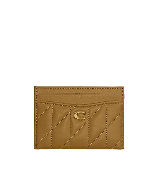COACH Solid Color Card Holder