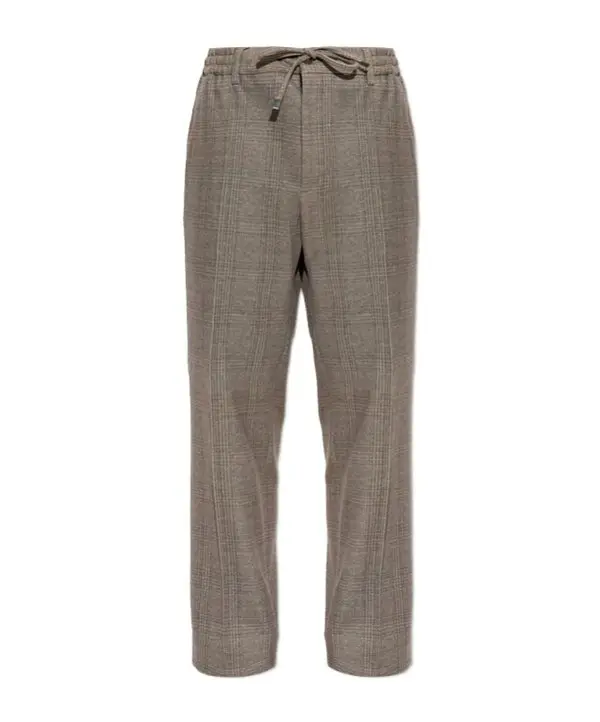 Etro Drawstring Casual Pants - Brown