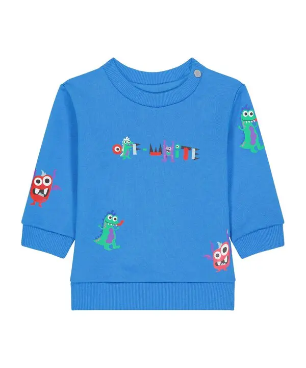 Off-White Long Sleeve Graphic Top
