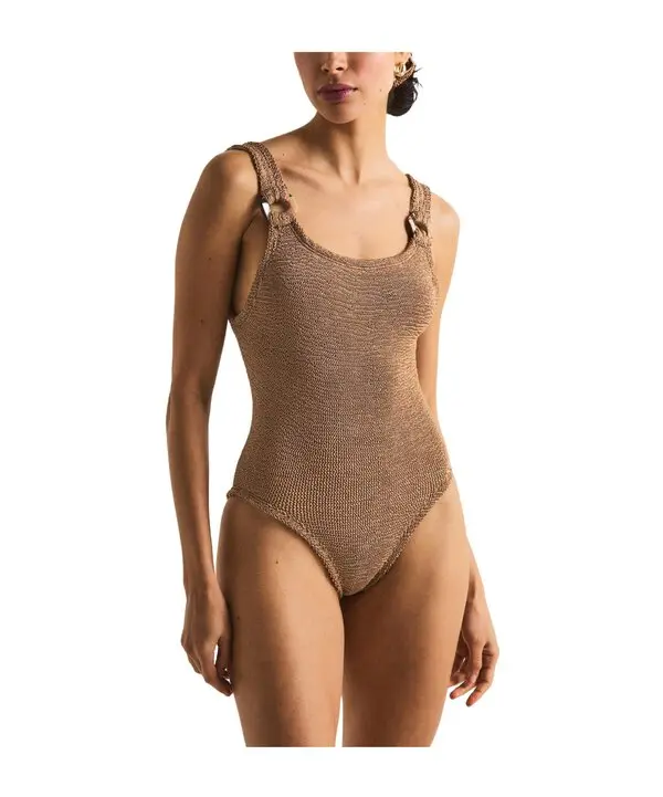Burberry Solid Color Swimsuit