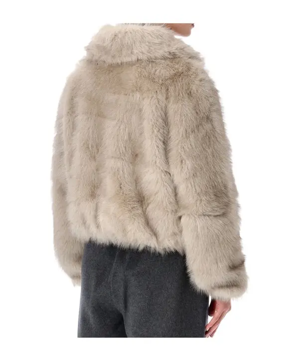 THE FRANKIE SHOP Faux Fur Coat