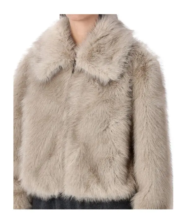 THE FRANKIE SHOP Faux Fur Coat