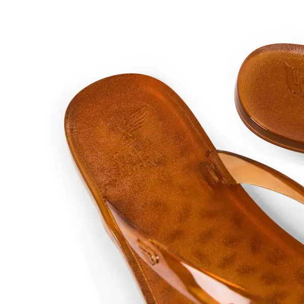 ANCIENT GREEK SANDALS Minimalist Jelly Sandals