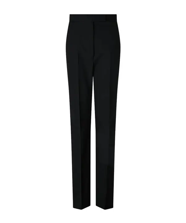 TOM FORD Solid Color Casual Long Pants - Black