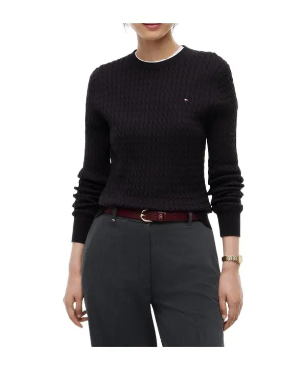 Tommy Hilfiger Cableknit Crewneck Sweater