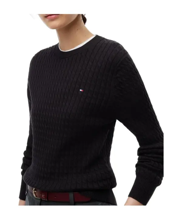 Tommy Hilfiger Cableknit Crewneck Sweater