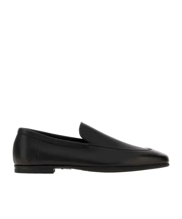 John Lobb Round-toe Loafers - Black