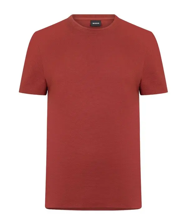 Hugo Boss Cotton Short Sleeve T-shirt - Red