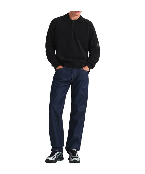 C.P. COMPANY Solid Color Polo Shirt