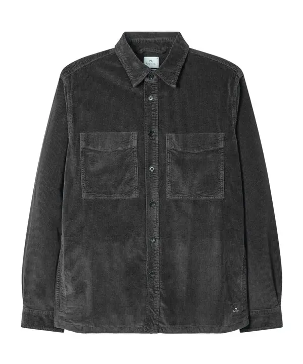 Paul Smith Corduroy Coat - Black