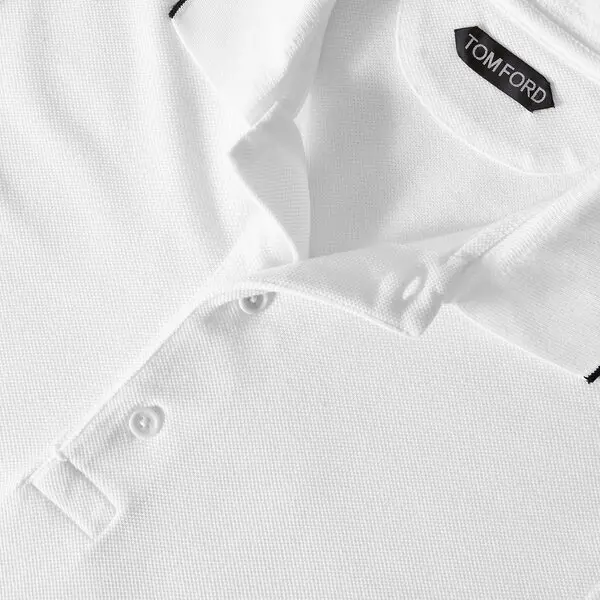 TOM FORD Solid Color Polo Shirt