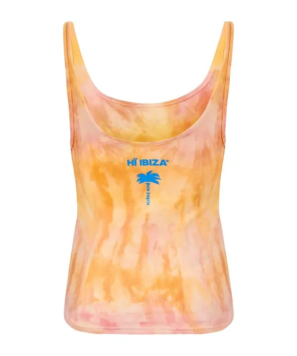 Palm Angels Colorful Tiedye Tank Top - Nude