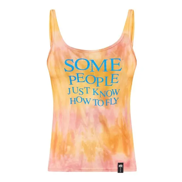 Palm Angels Colorful Tiedye Tank Top