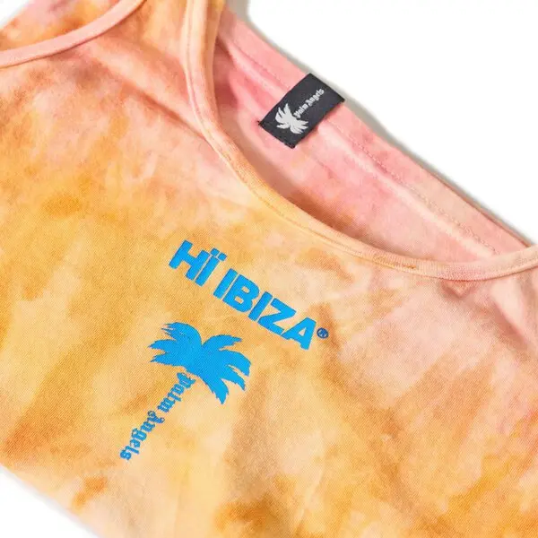 Palm Angels Colorful Tiedye Tank Top