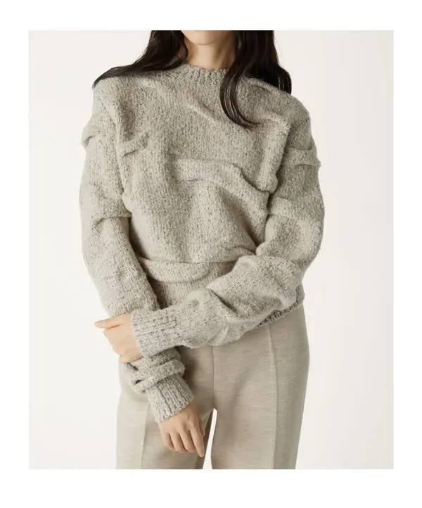 Loro Piana Crewneck Knit Sweater With Textured Detailing