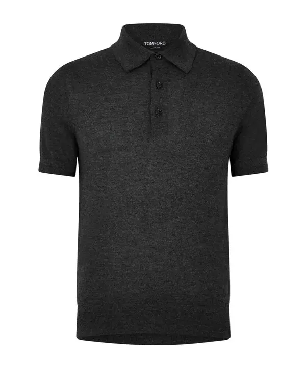 TOM FORD Solid Color Polo Shirt