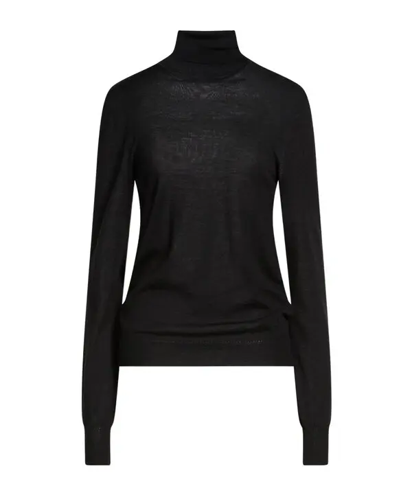 Saint Laurent Wool Turtleneck Long Sleeve Pullover