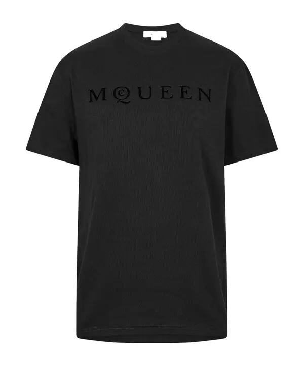 Alexander McQueen Print T-shirt - Black