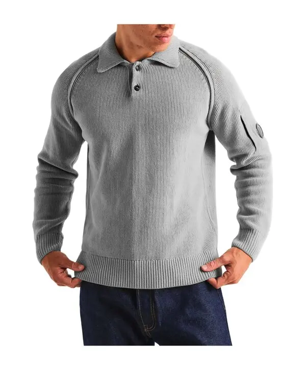 C.P. COMPANY Solid Color Polo Shirt