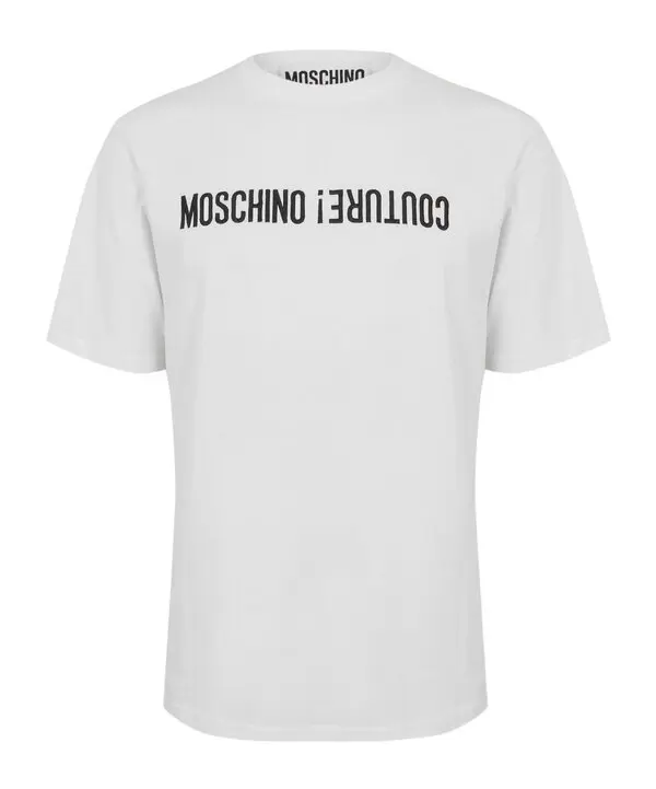Moschino Classic Crew Neck Shortsleeve Top