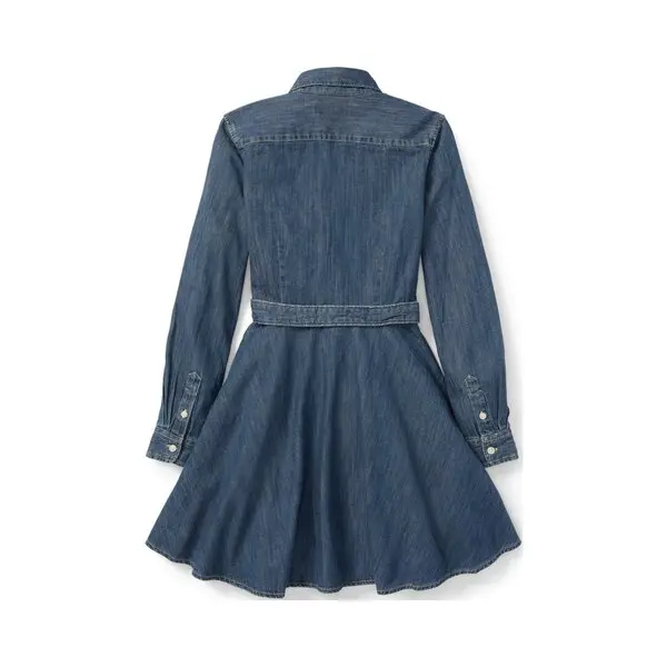 Polo Ralph Lauren Denim Shirt Dress With Belt
