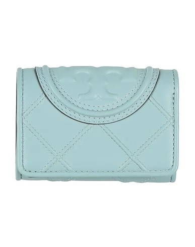 Tory Burch Litchi Grain Wallet - Blue