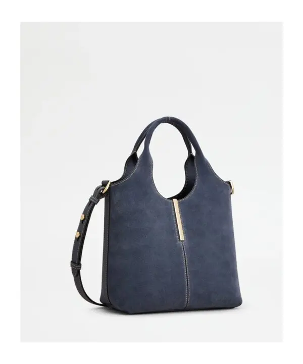 TOD'S Mini Suede Shoulder Bag