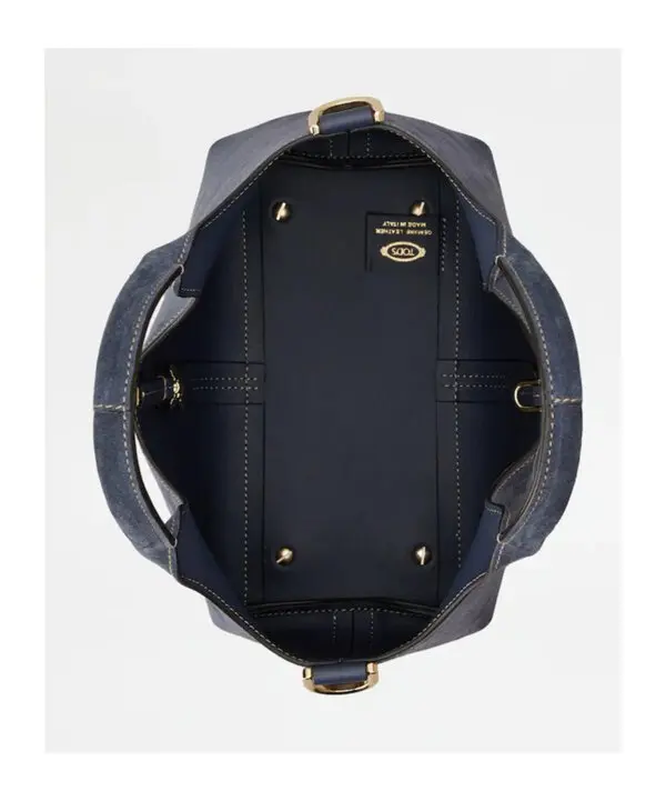 TOD'S Mini Suede Shoulder Bag