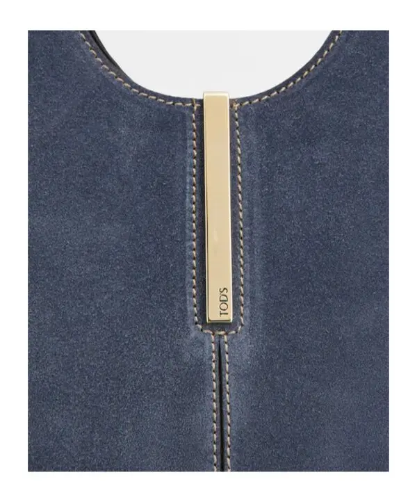 TOD'S Mini Suede Shoulder Bag