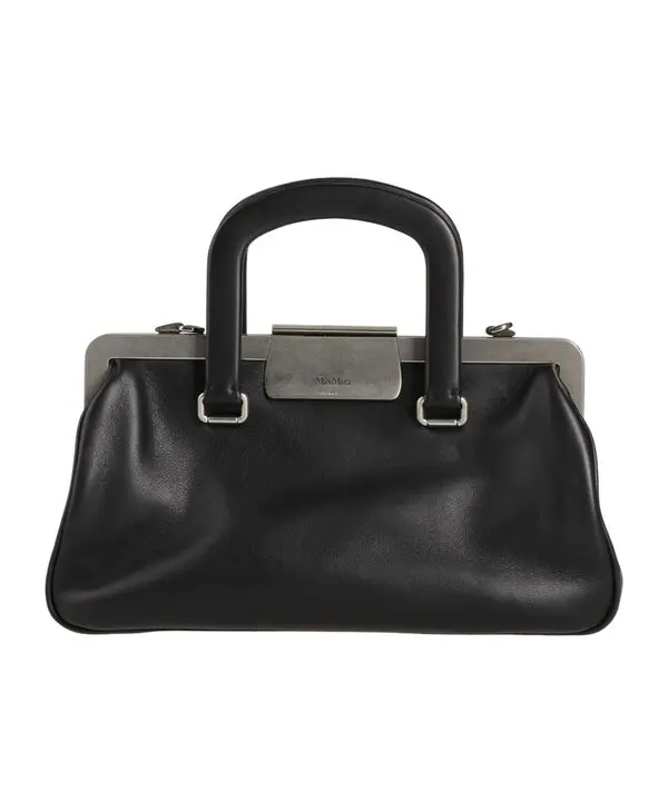 Max Mara Logo Handbag - Black