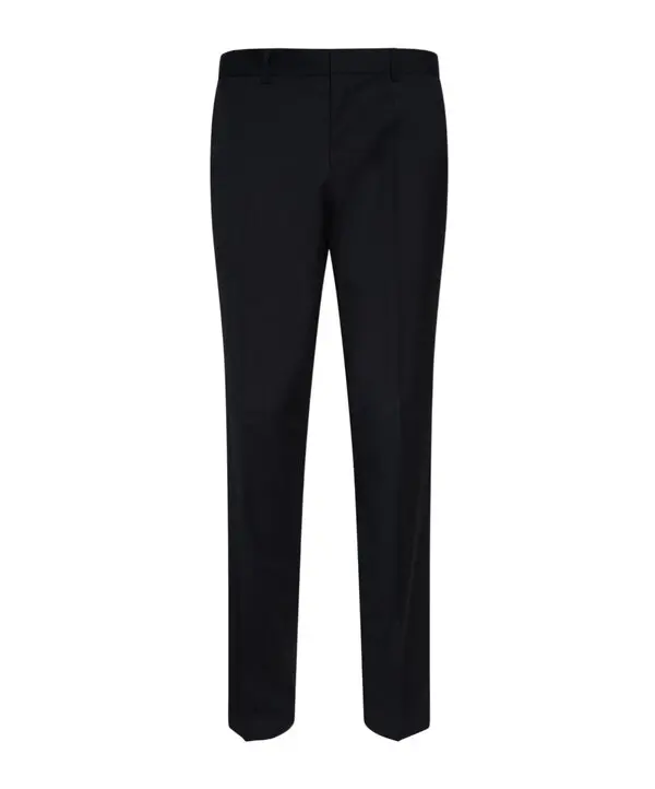 Hugo Boss Slimfit Wool Dress Trousers - Blue