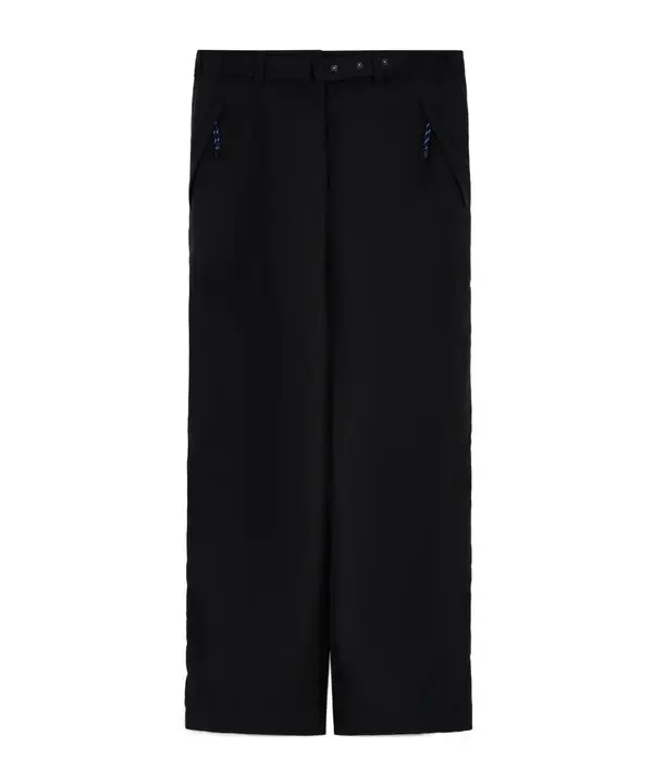 Prada Light Mohair Tailored Trousers - Black