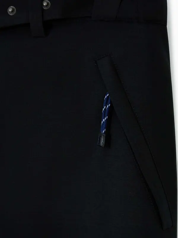 Prada Light Mohair Tailored Trousers