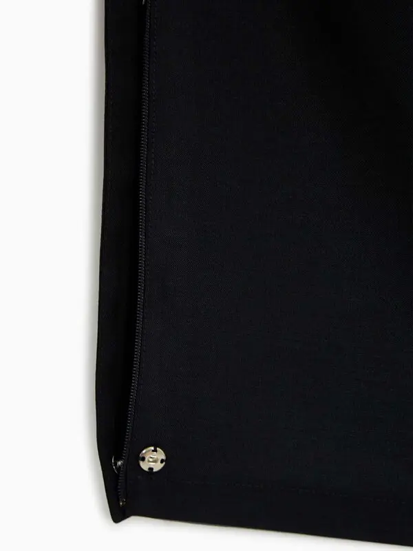 Prada Light Mohair Tailored Trousers