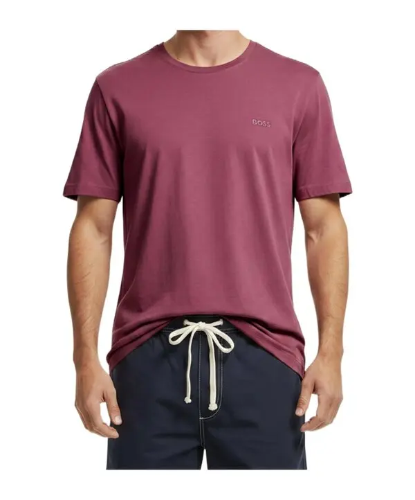 Hugo Boss Orange Tales T-shirt With Logo Patch Premium Cotton