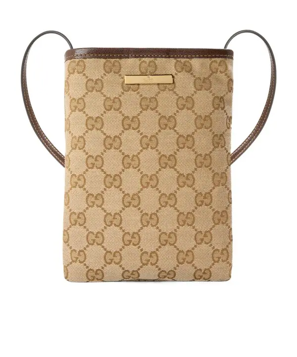 Gucci Printed Clutch Bag - Nude