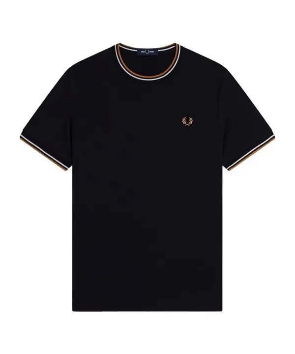 Fred Perry Simple Crew Neck Shortsleeve Top