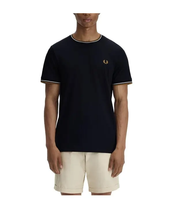 Fred Perry Simple Crew Neck Shortsleeve Top