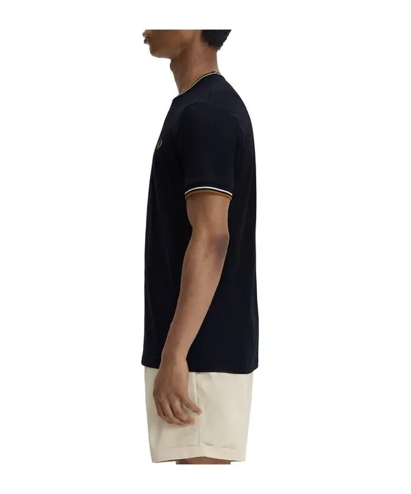 Fred Perry Simple Crew Neck Shortsleeve Top