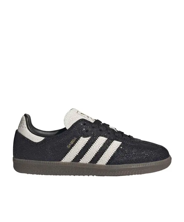 ADIDAS ORIGINALS Samba Og Leather And Suede Lace-up Sneakers - Black