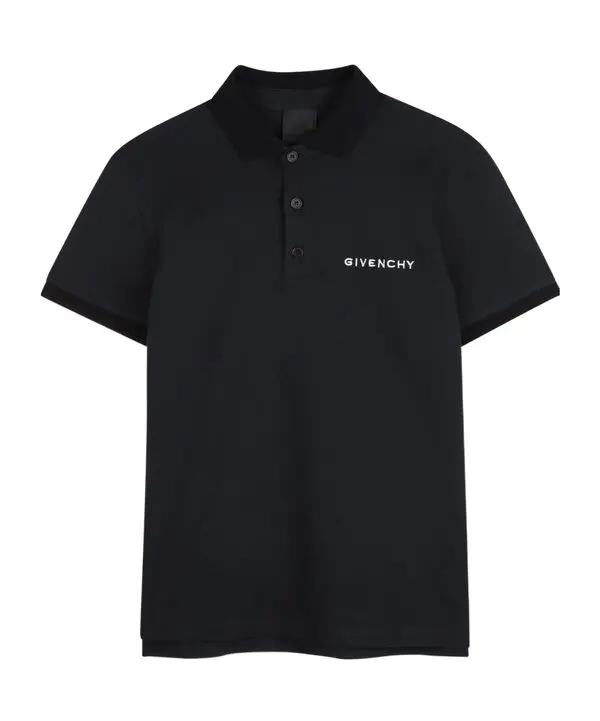 Givenchy Short-sleeved Polo Shirt - Black